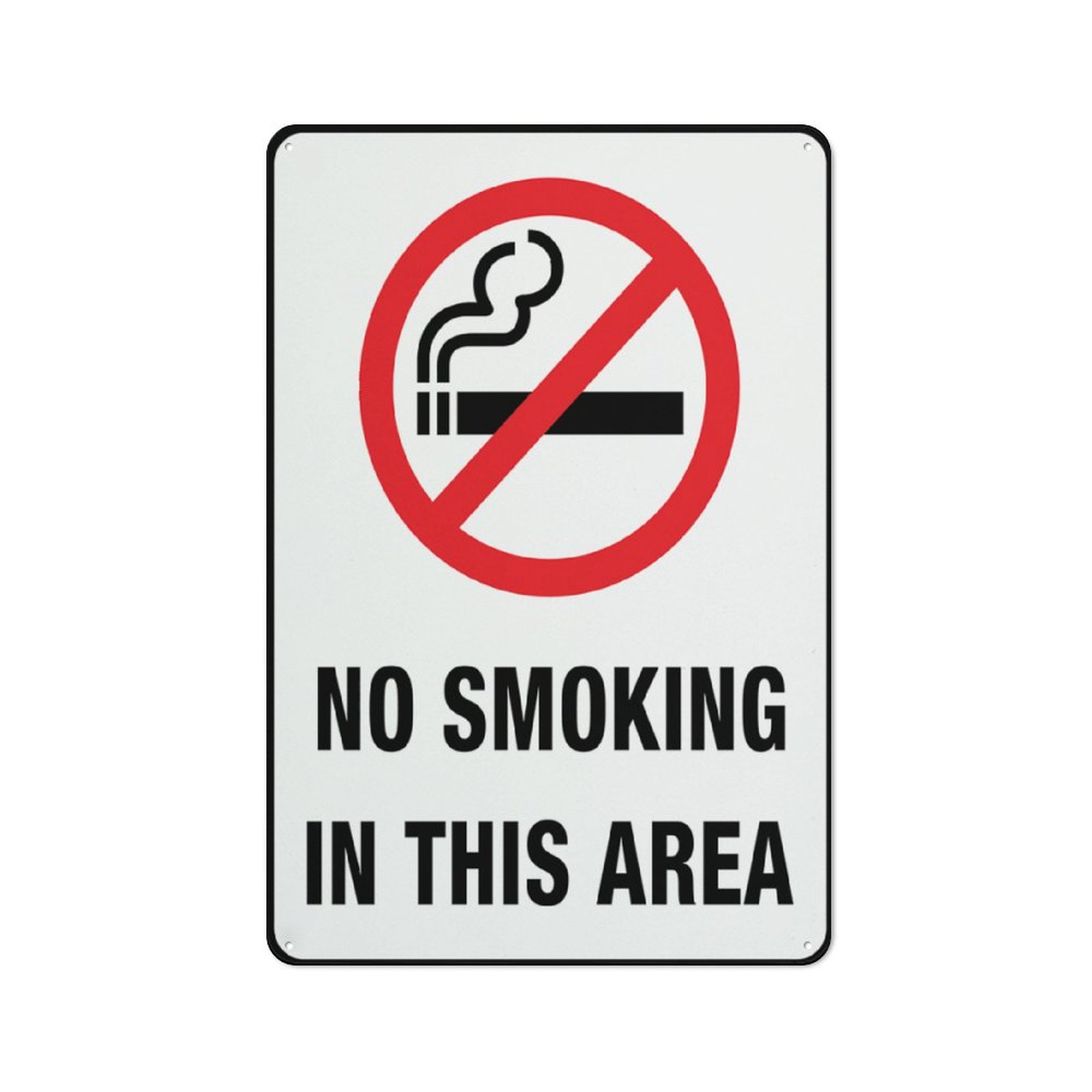 No Smoking In This Area Sign Safe Sign, Signs Outdoor, 12 X 8 In, Sign ...