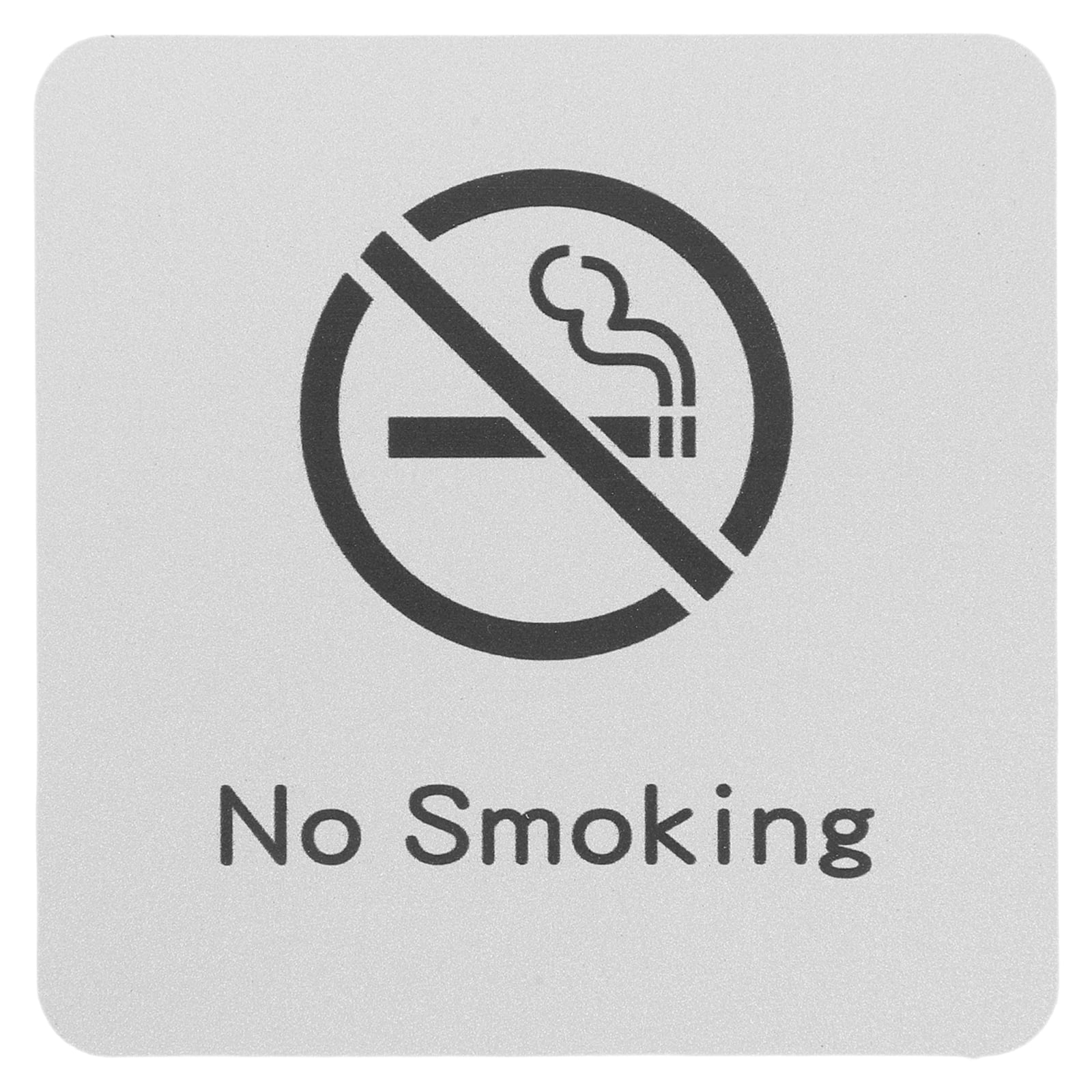 No Smoking Sign Aluminum Duty Metal Waterproof Warning Sign for ...