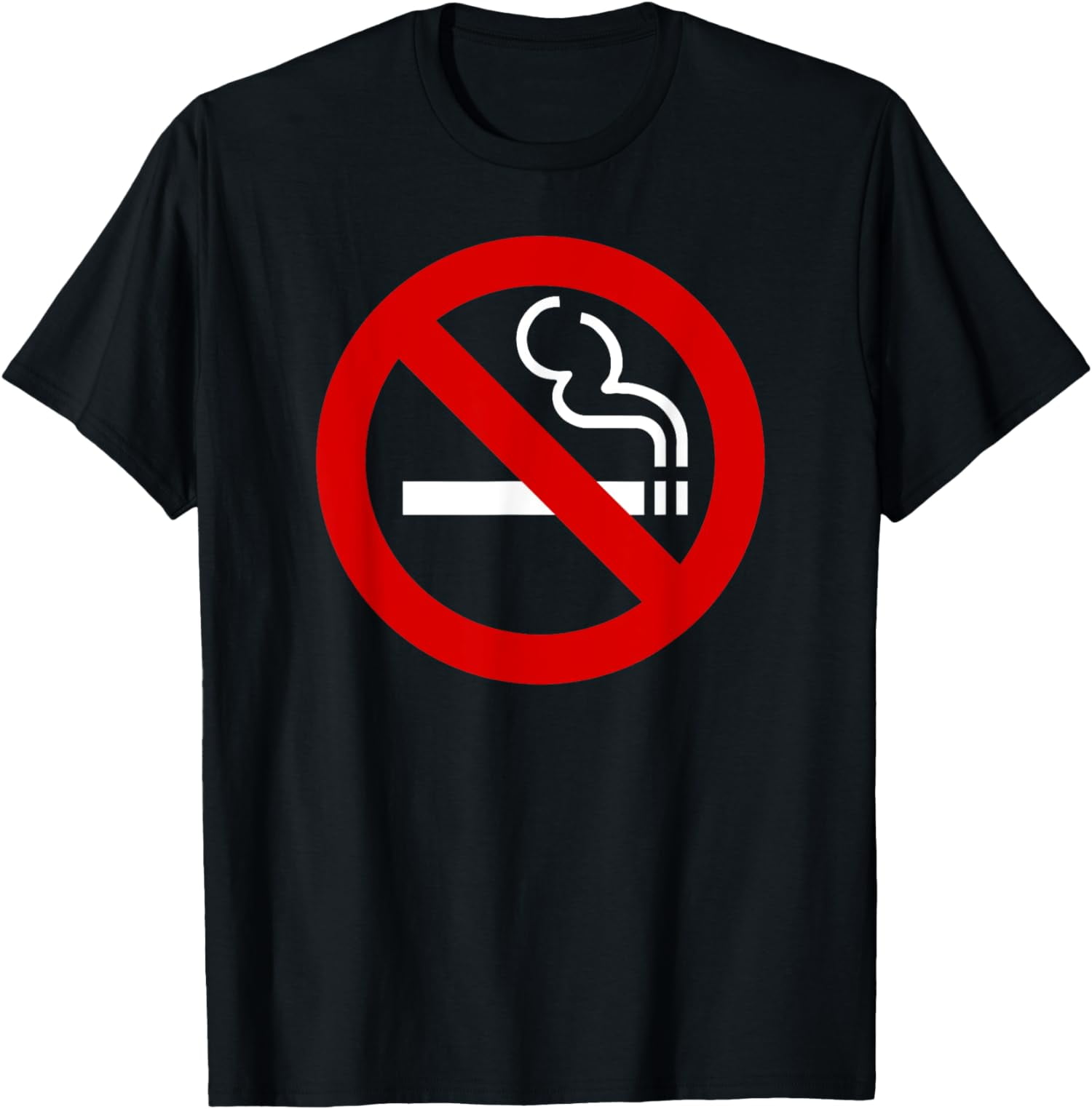 No Smoking Symbol novelty No Smoking Sign T-Shirt - Walmart.com