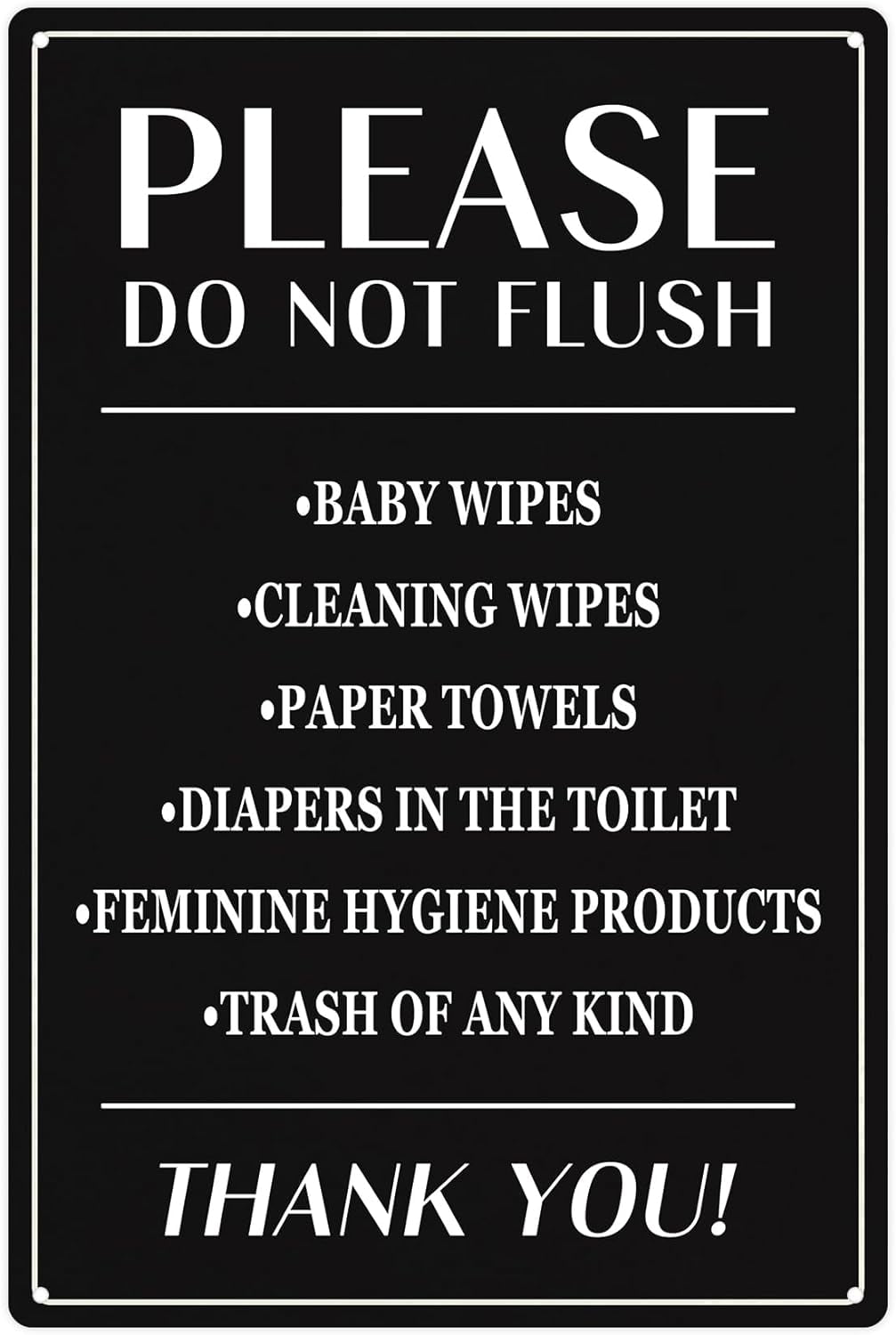 No Soliciting Sign 8"x12", Absolutely No Soliciting, Do Not Ring Bell ...