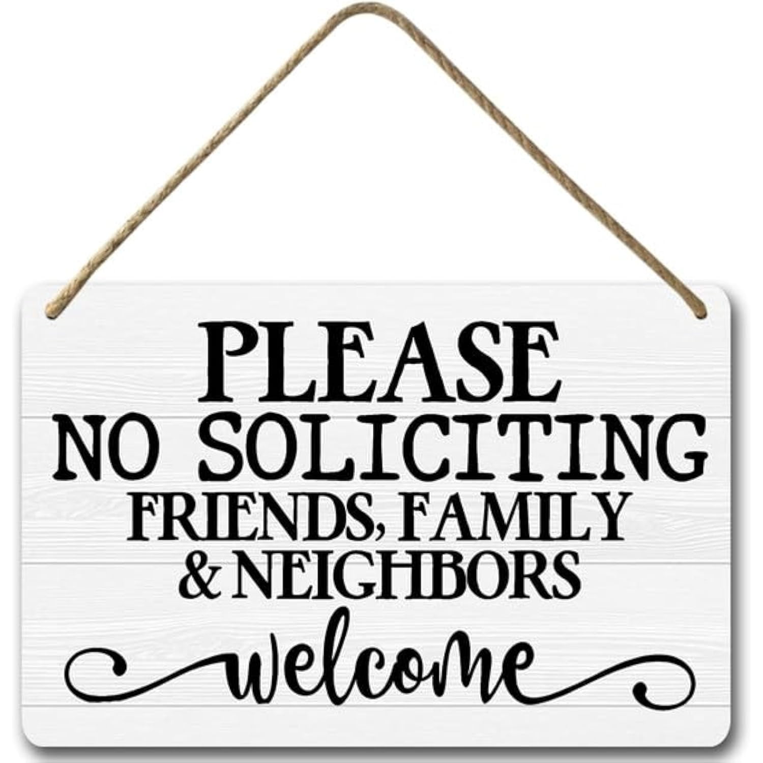 No Soliciting Sign Funny Signs for House, Front Door, Yard Welcome ...