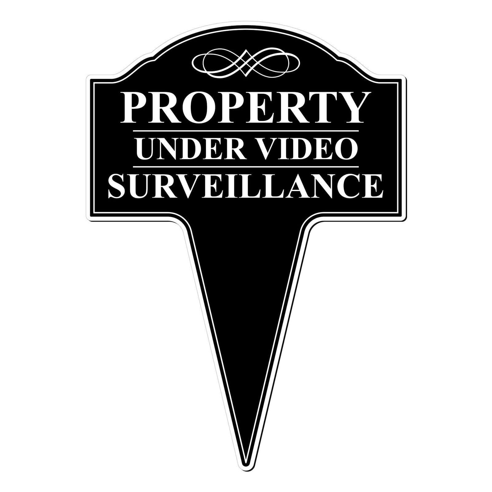 No Soliciting Sign with Ground Stake Outdoor Yard Sign Home Front Door ...