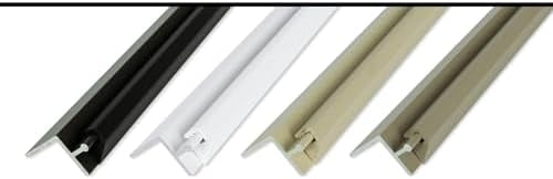 No-Spline Screened in Porch Kit DIY Easy Install - 96-in, 5 PK (White ...