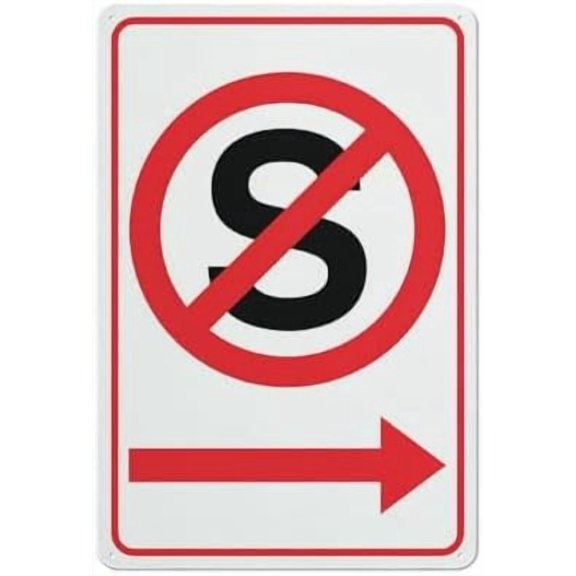 No Standing Signs