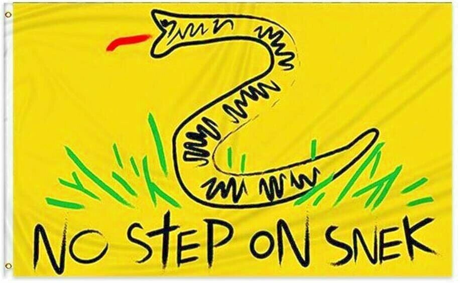 No Step Snek Flag