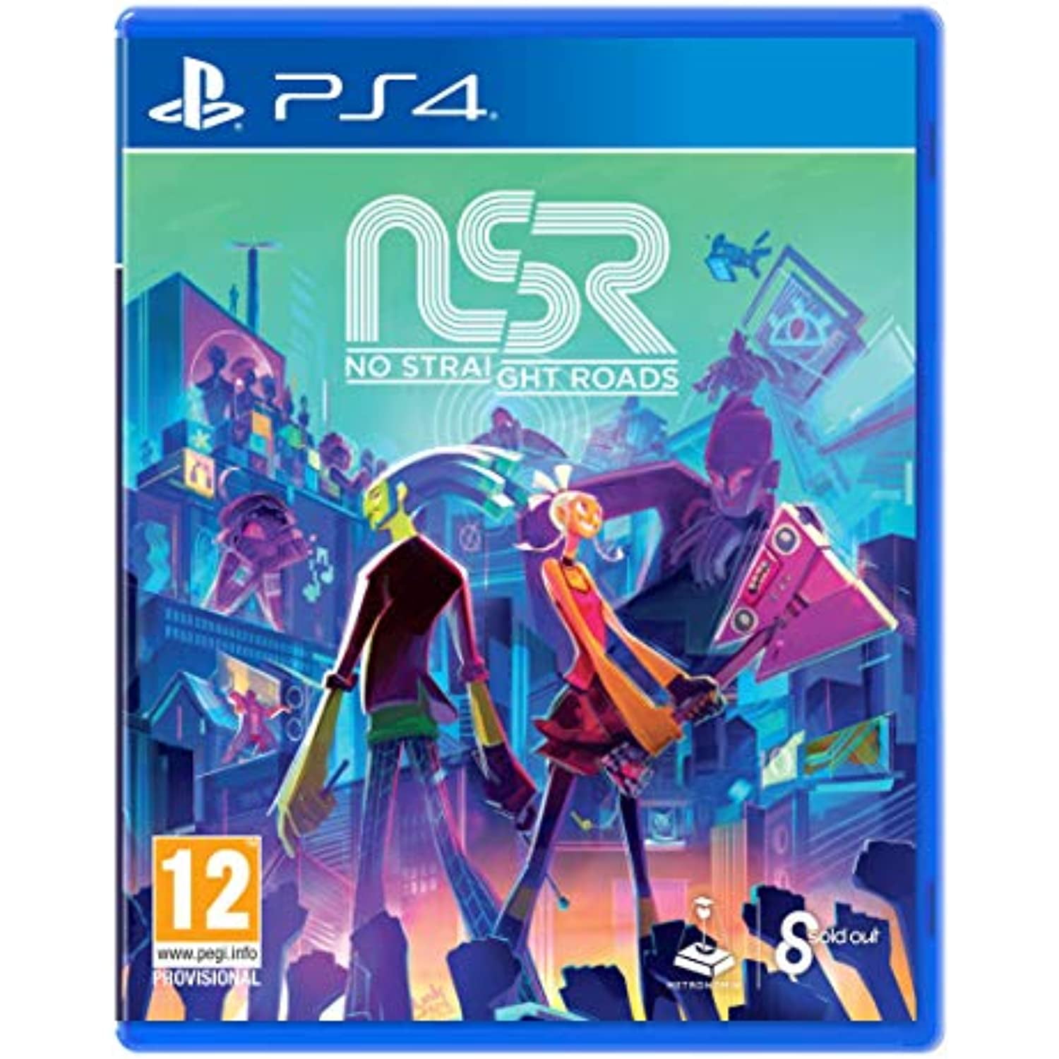 No Straight Roads NSR Video Game for PS4 - Lead the Musical Revolution ...