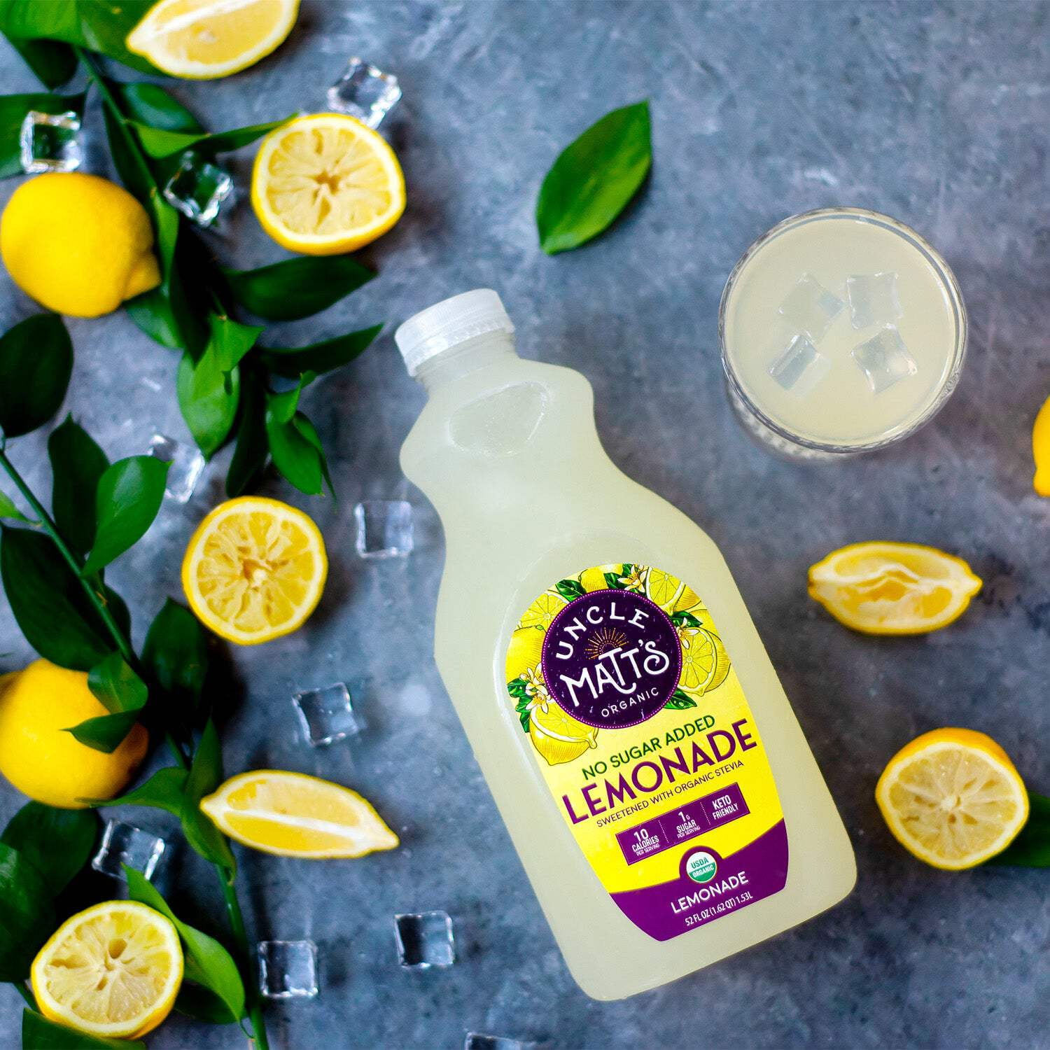 Light, Sugar-Free Lemonade Drink, USDA Organic, Gluten & Dairy Free ...