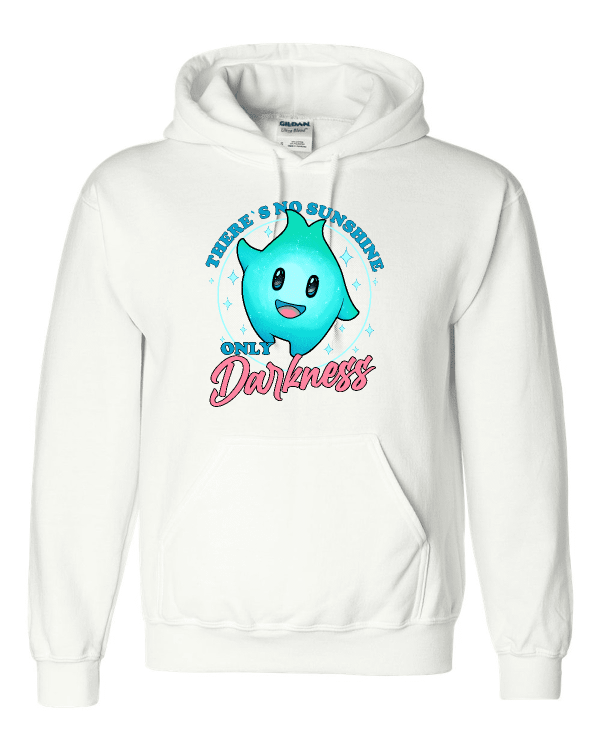No Sunshine Only Darkness Goth Emo Moody Aesthetic Quote Hoodie Shirt ...