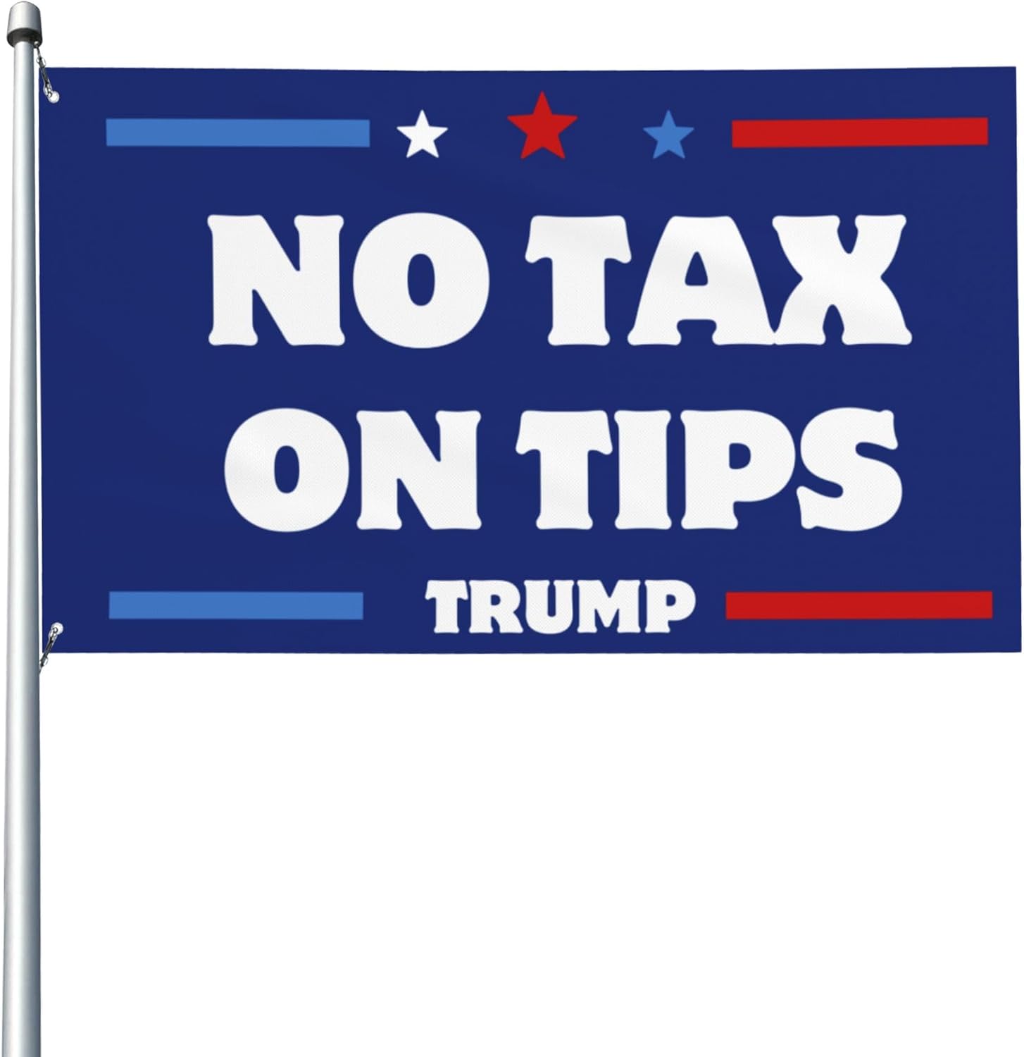 No Tax On Tips Workers For T-rump 2024 Election Save America 3x5 Flag ...