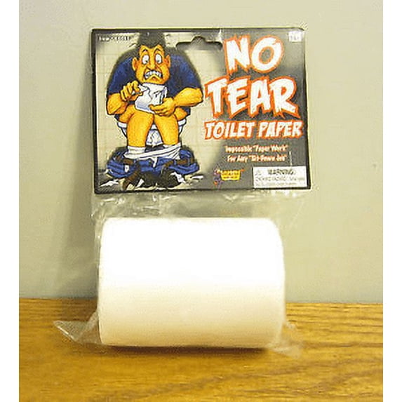 No Tear Toilet Paper Roll - Classic Practical Joke Gag Item - Walmart.com