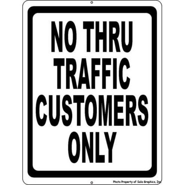 Attention For Official Use Only Sign - Walmart.com