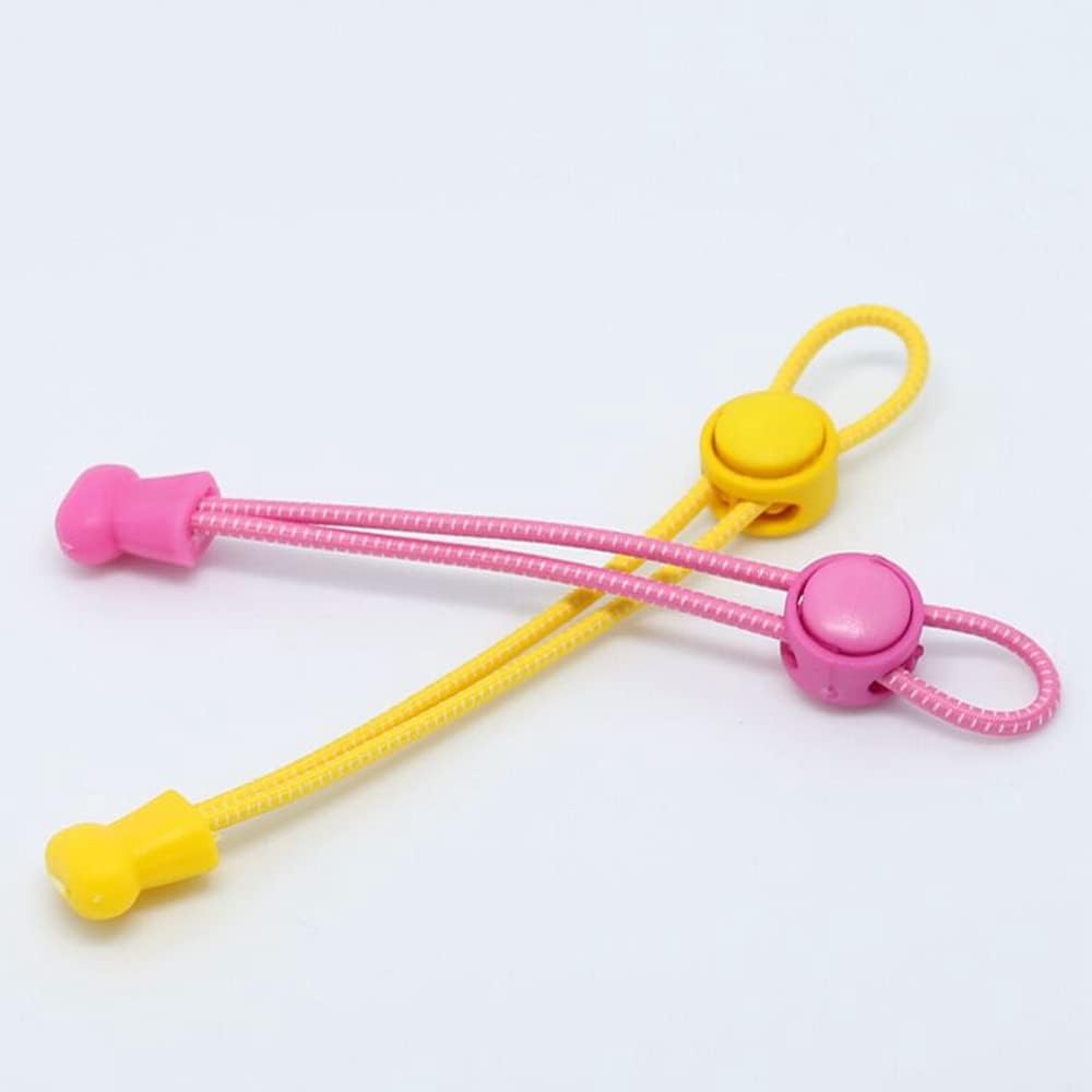 No Tie Elastic Shoelaces Lazy Lock Shoe Laces Accessories For Kids ...