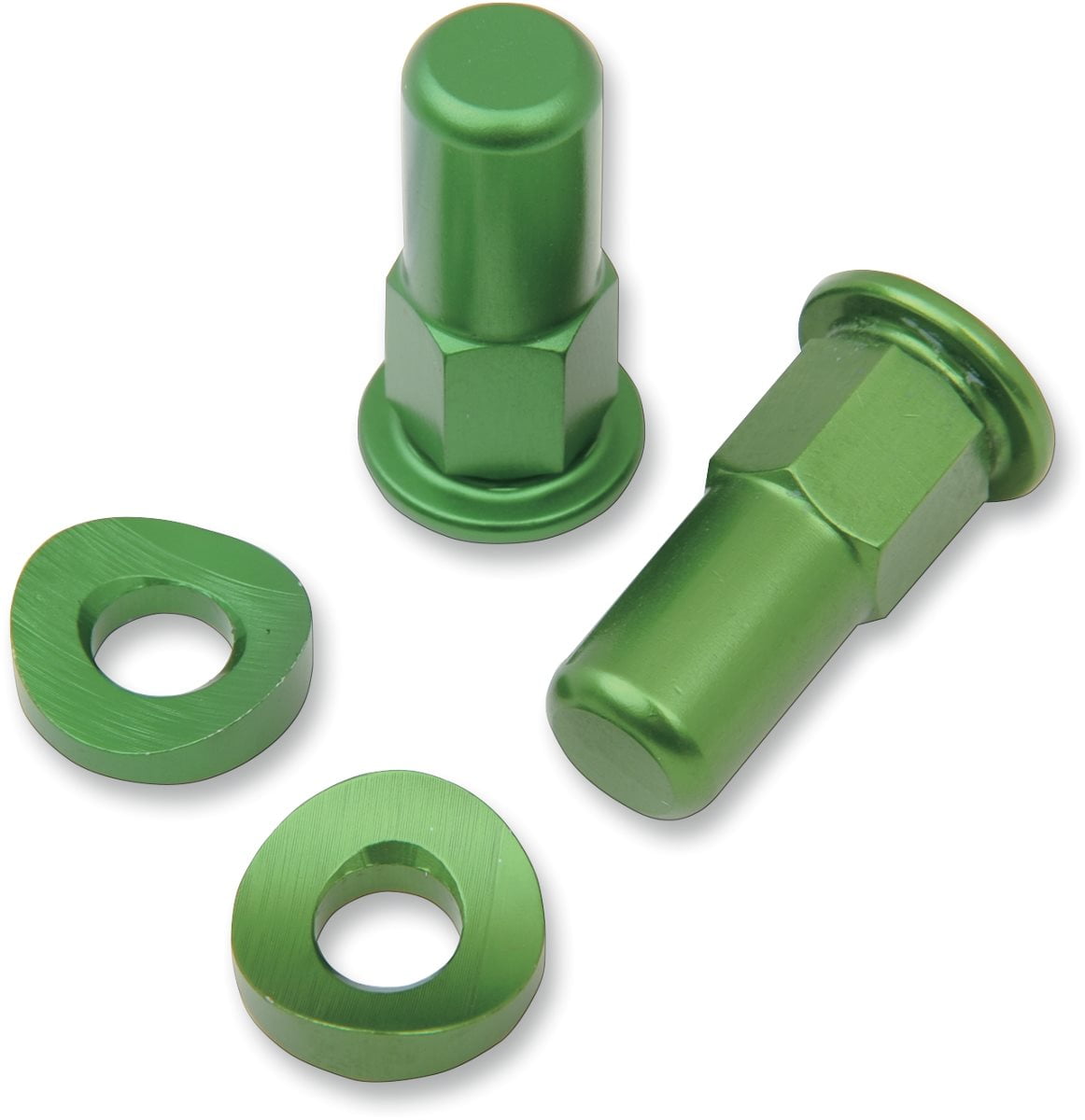 No Toil Green Anodized Rim Lock Nut & Washer Kit (NTRK008) - Walmart.com