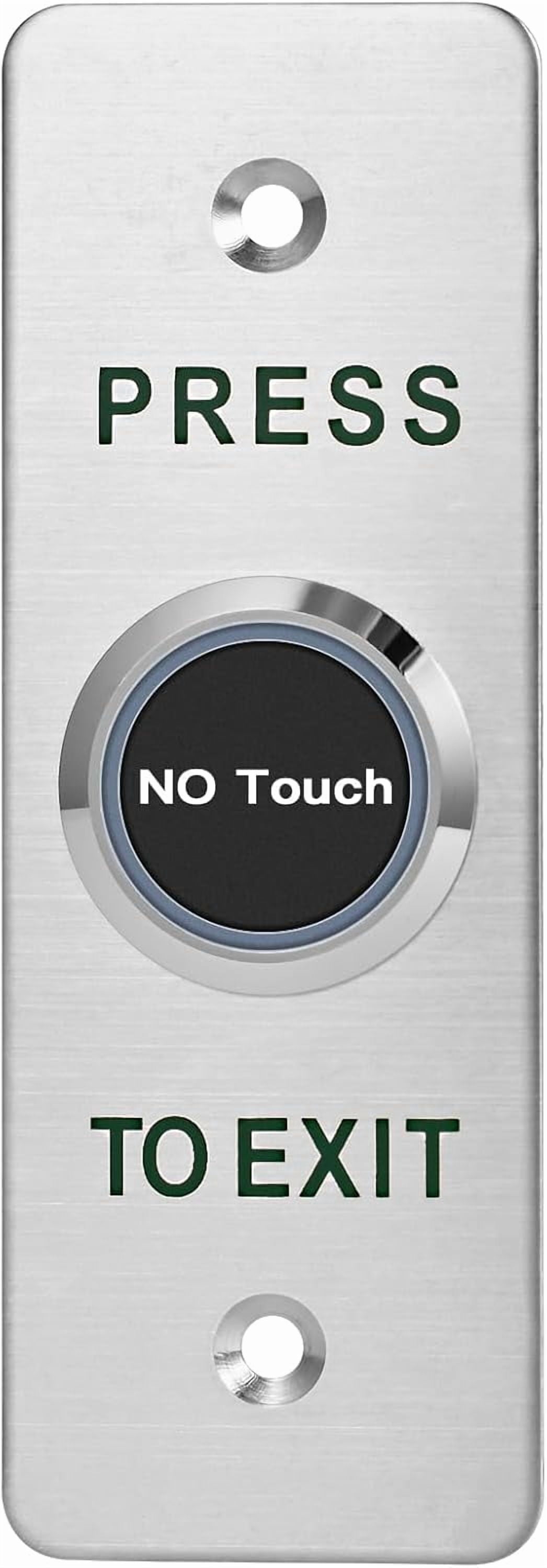 No-Touch Infrared Exit Button – Hands-Free Door Release with Green LED ...