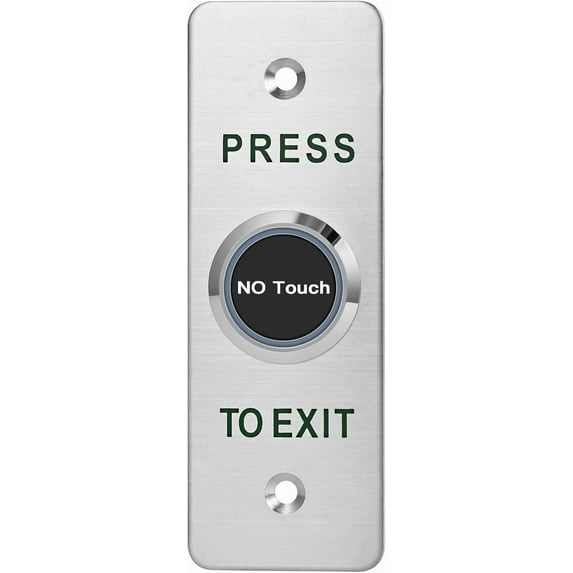 No-Touch Infrared Exit Button – Hands-Free Door Release with Green LED ...