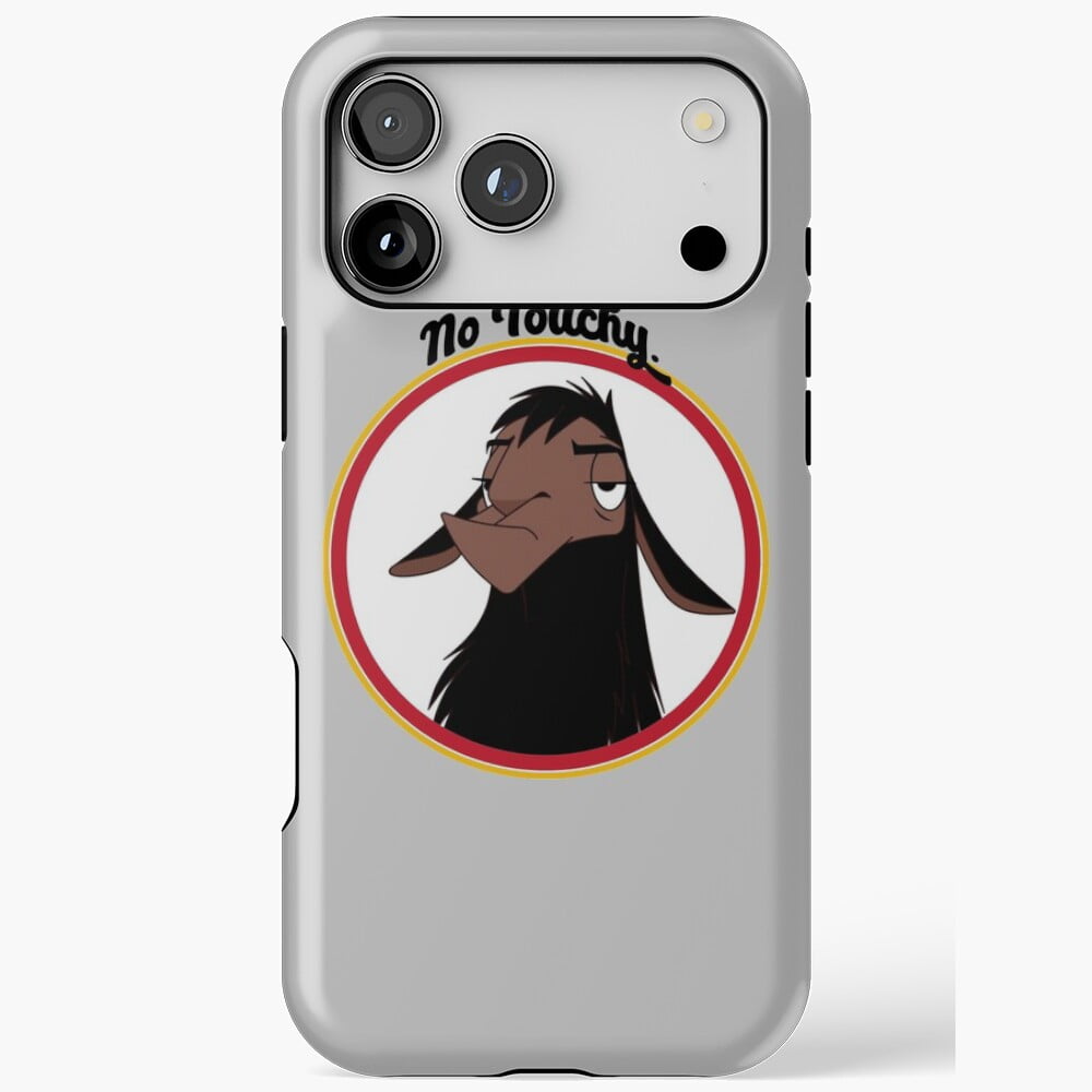 No Touchy Llama Funny Emperors Groove iPhone Case 17 through 11 Pro Max ...
