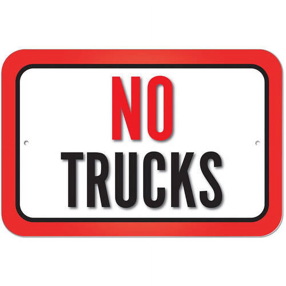 No Trucks Sign - Walmart.com