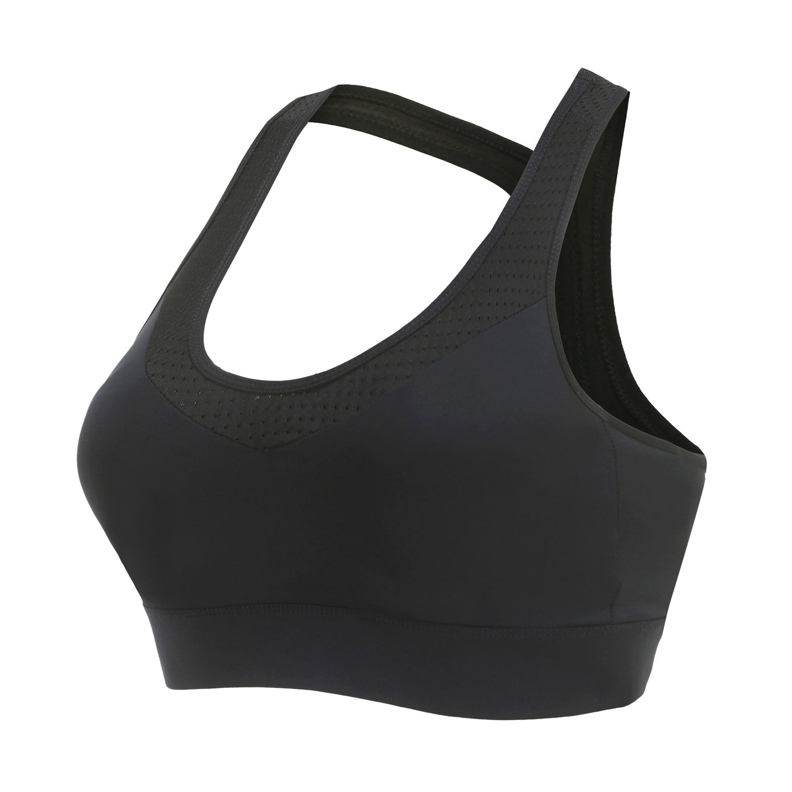 No Underwire Bras for Women Solid Sports Bras for Yoga with Padded ...