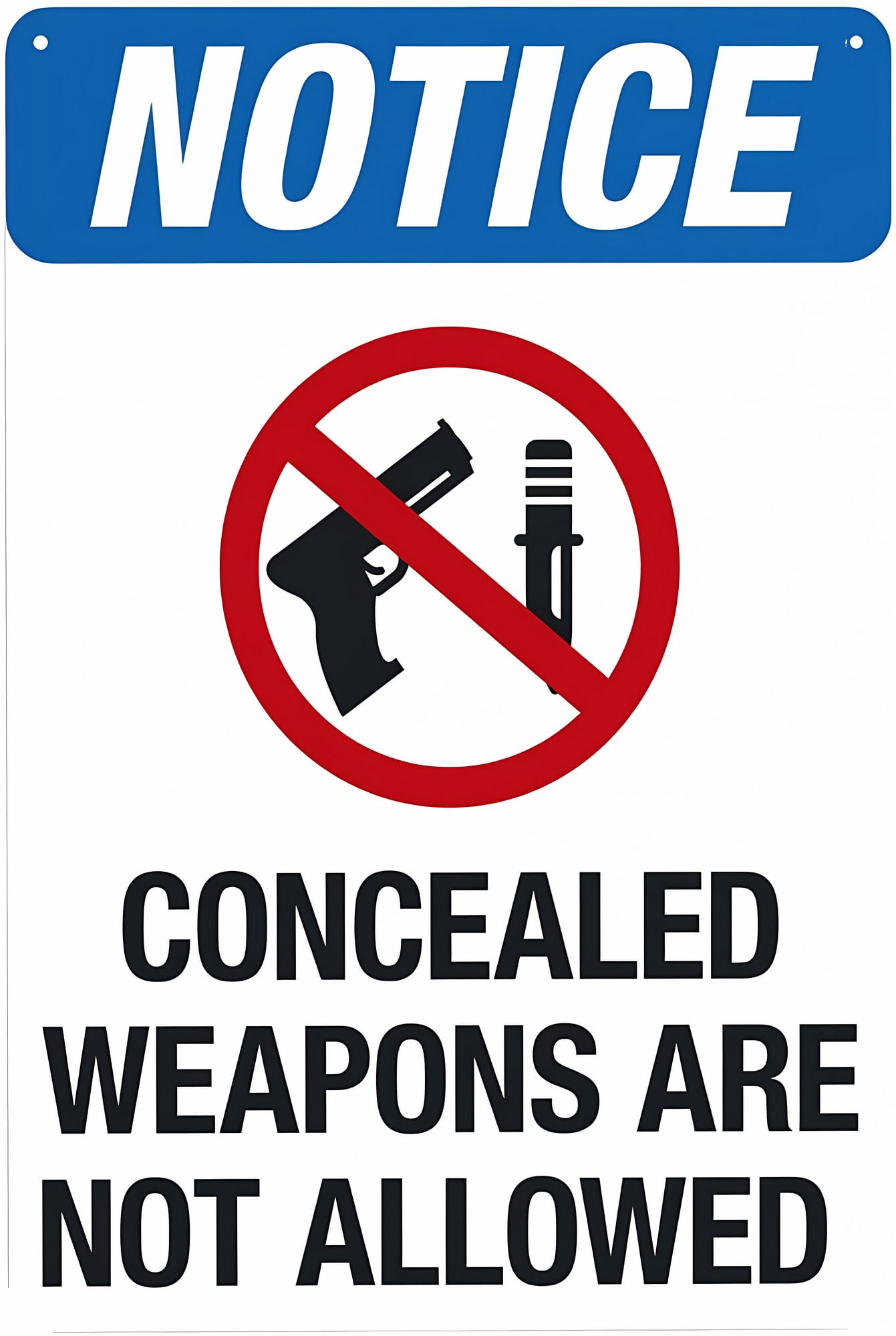 No Visitors Allowed Sign - 8"x12" Outdoor Safety Alert Sign, Visitor ...