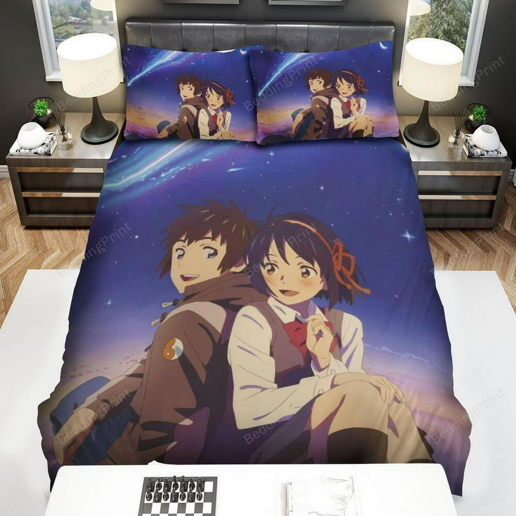 No Wa Happy Characters Quilt Duvet Cover Set Cover - Walmart.com