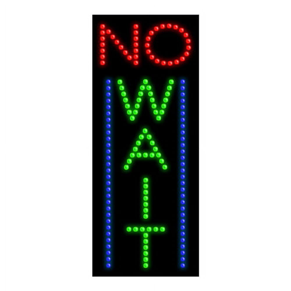 No Wait-LED Dots Sign Made in USA - Walmart.com