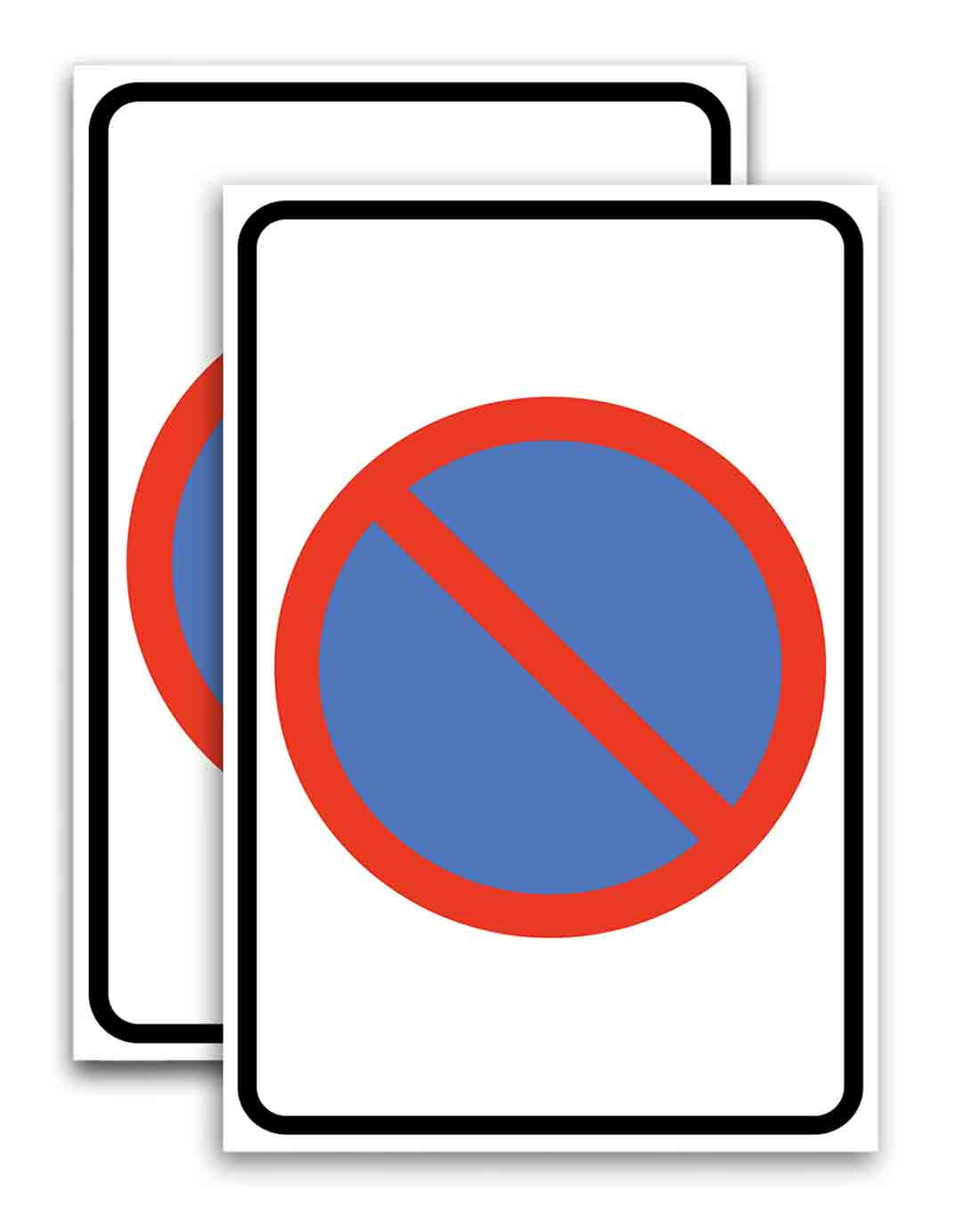 No Waiting (24" X 36") Vinyl Decal Only (Pack of 2) |Sign|Sticker ...
