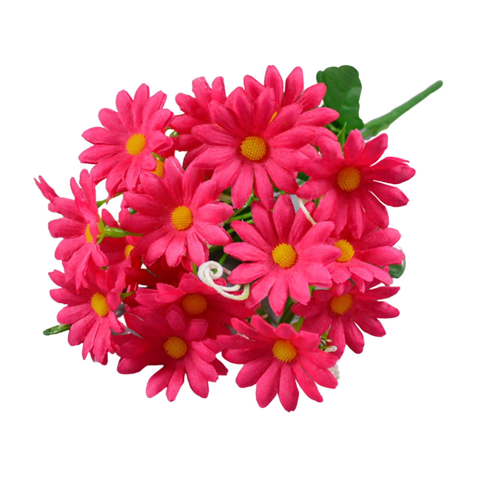 No Watering Non-Wither Realistic 20 Heads Faux Flower Artificial Silk ...