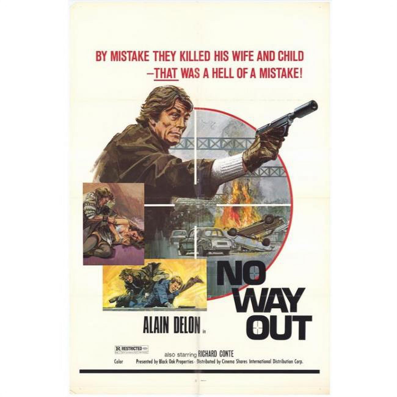 No Way Out Movie Poster - 27 x 40 in. - Walmart.com