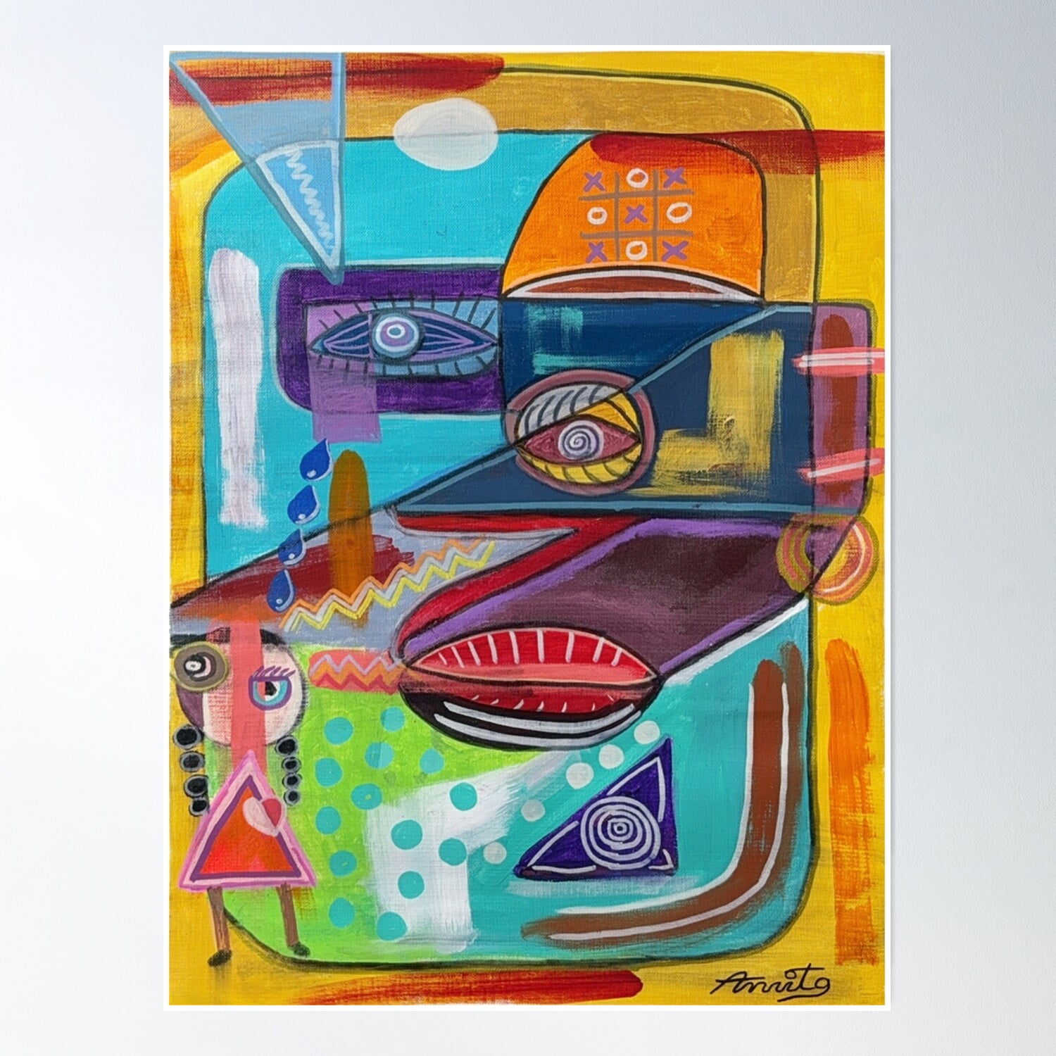 No Winners Poster Wall Art, Modern Wall Decor, 8x12 UNFRAMED - Walmart.com