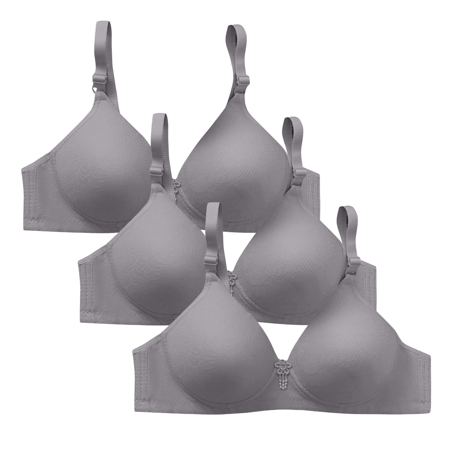 No Wire Bras for Women, Hugcore Thin Plus Size Bra without Underwire ...