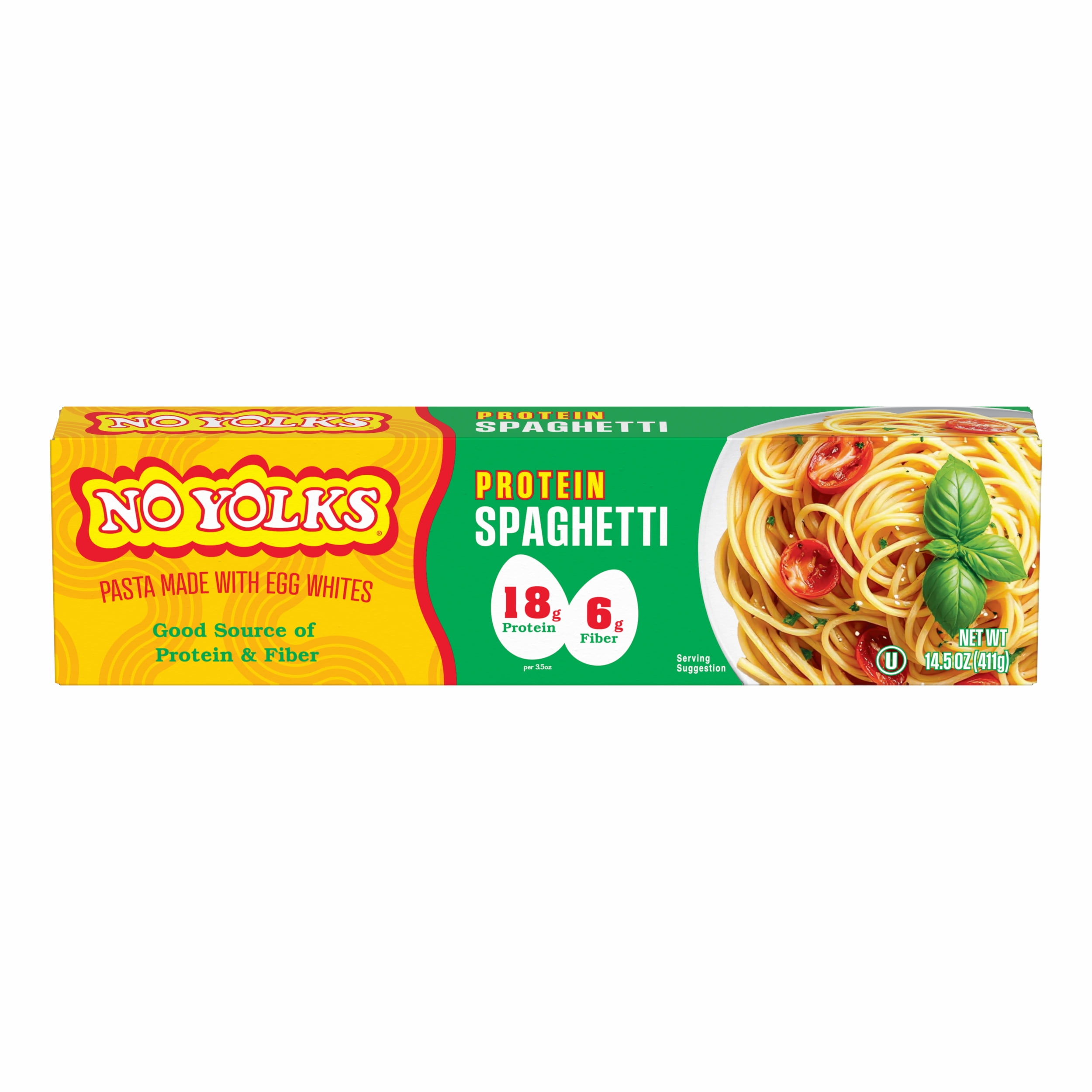 No Yolks Protein Pasta Spaghetti, 14.5oz - Walmart.com