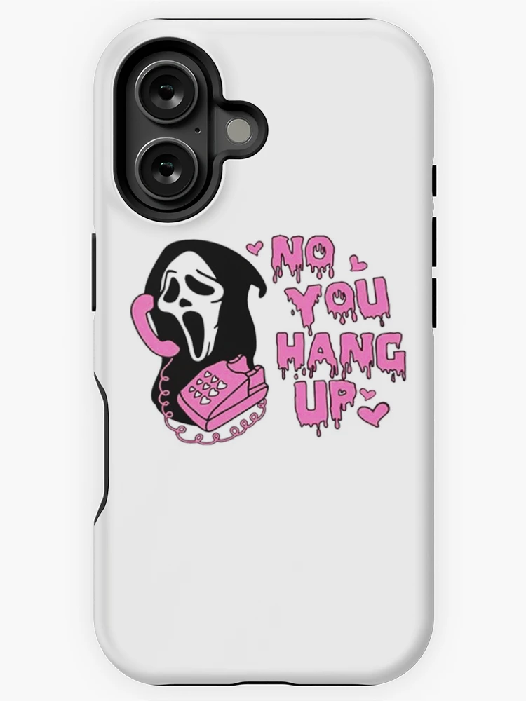 No You Hang Up Ghost iPhone Case with Funny Spooky Design for 11 12 13 ...