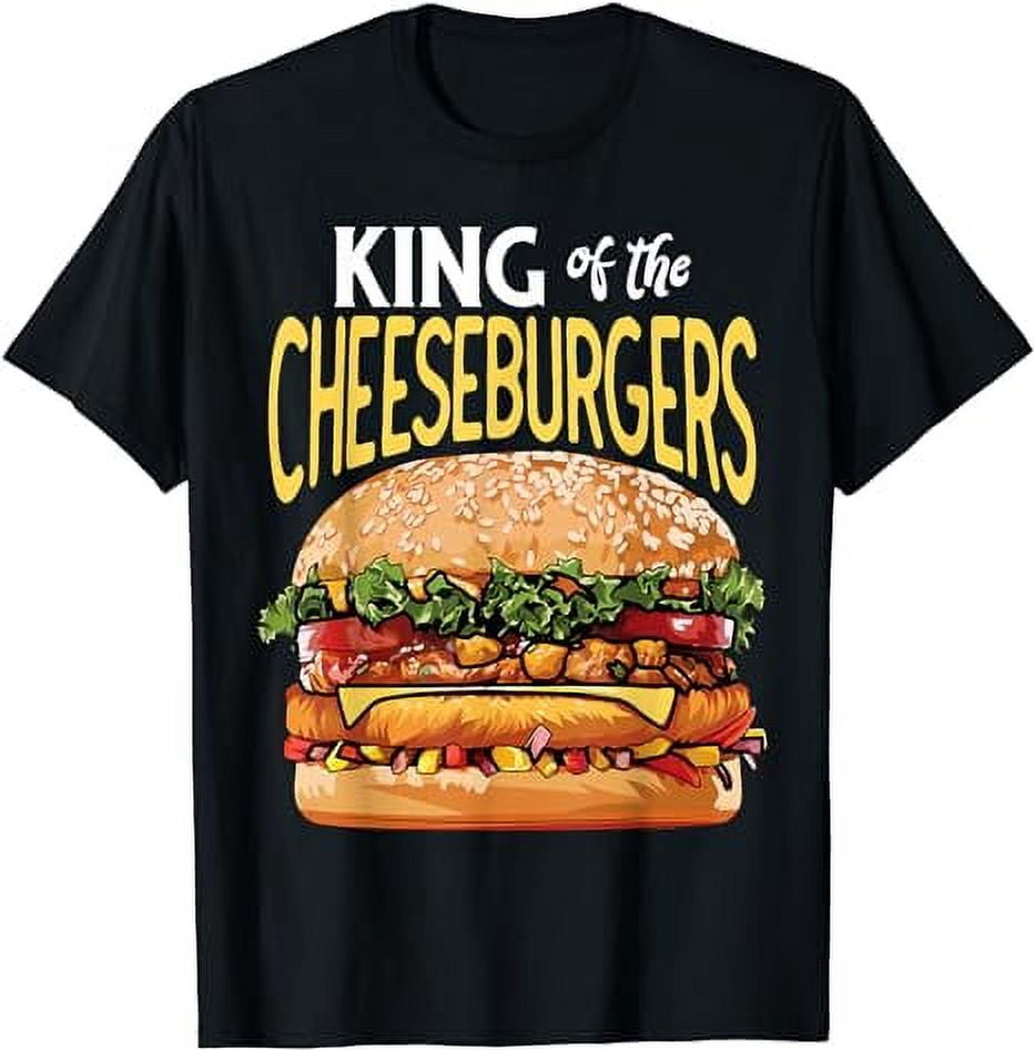 No bad cheeseburger funny junk food T-Shirt - Walmart.com