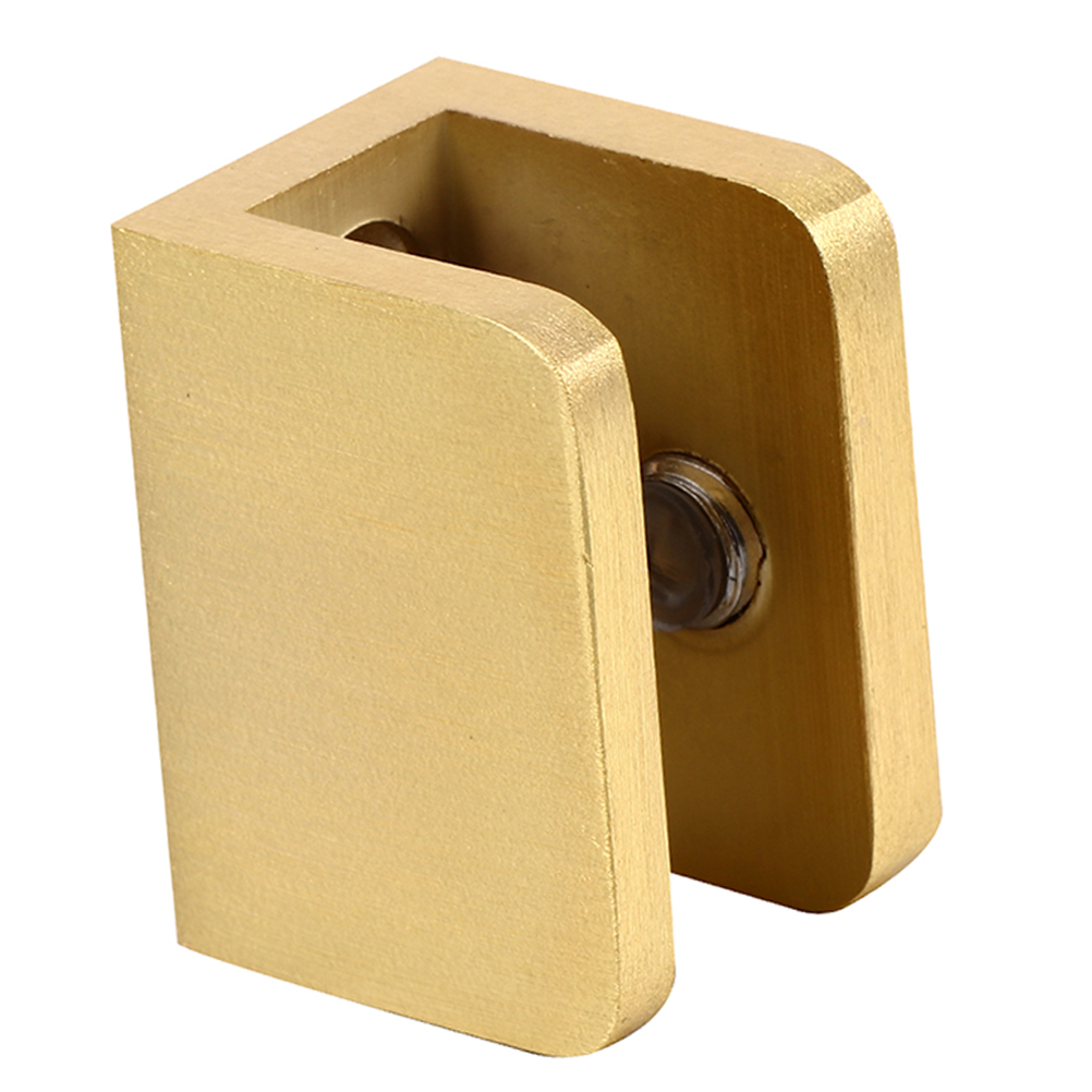 Pure Copper Glass Clip Black Mirror Cabinet Shelf Clips Support Pegs ...