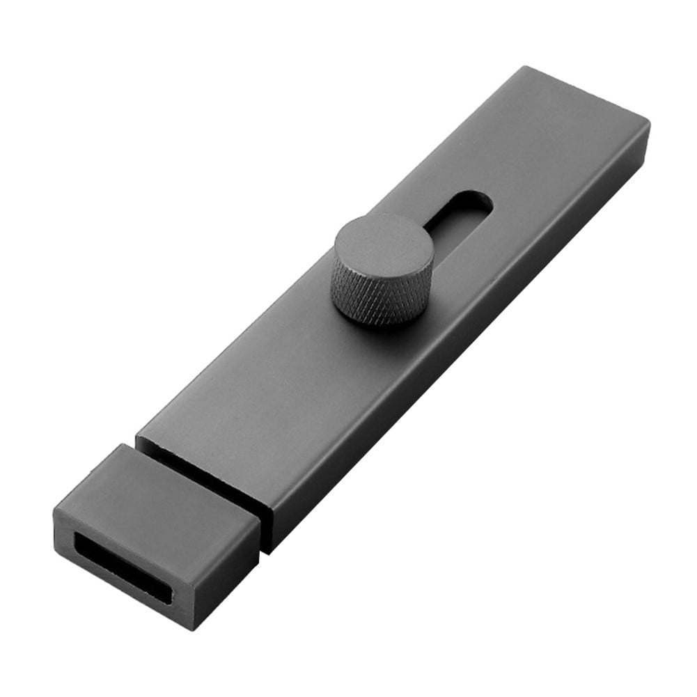 No hole punch door buckle security lock thickened room door latch anti ...