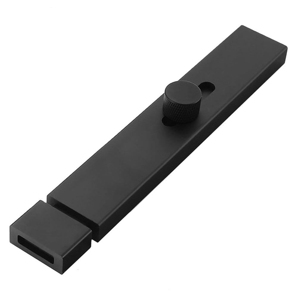 No hole punch door buckle security lock thickened room door latch anti ...