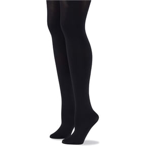 Manzi Women's 2 Pairs 400D Thermal Warm Winter Tights, Opaque Black ...