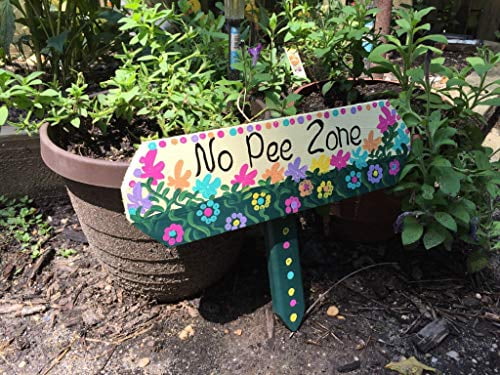 No pee sign, No Pee Zone - Walmart.com