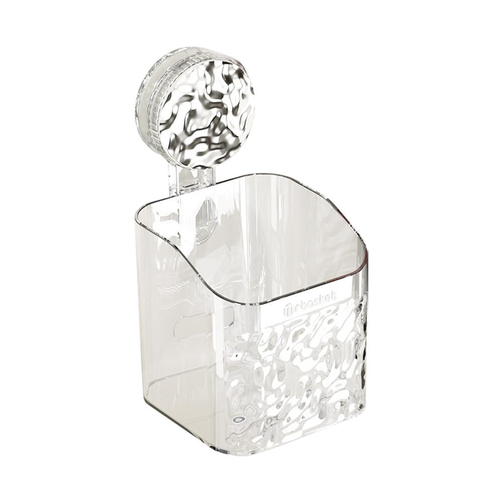 No-punch Wall Storage Suction Cup Storage Rack Storage V4 Toilet Rack ...