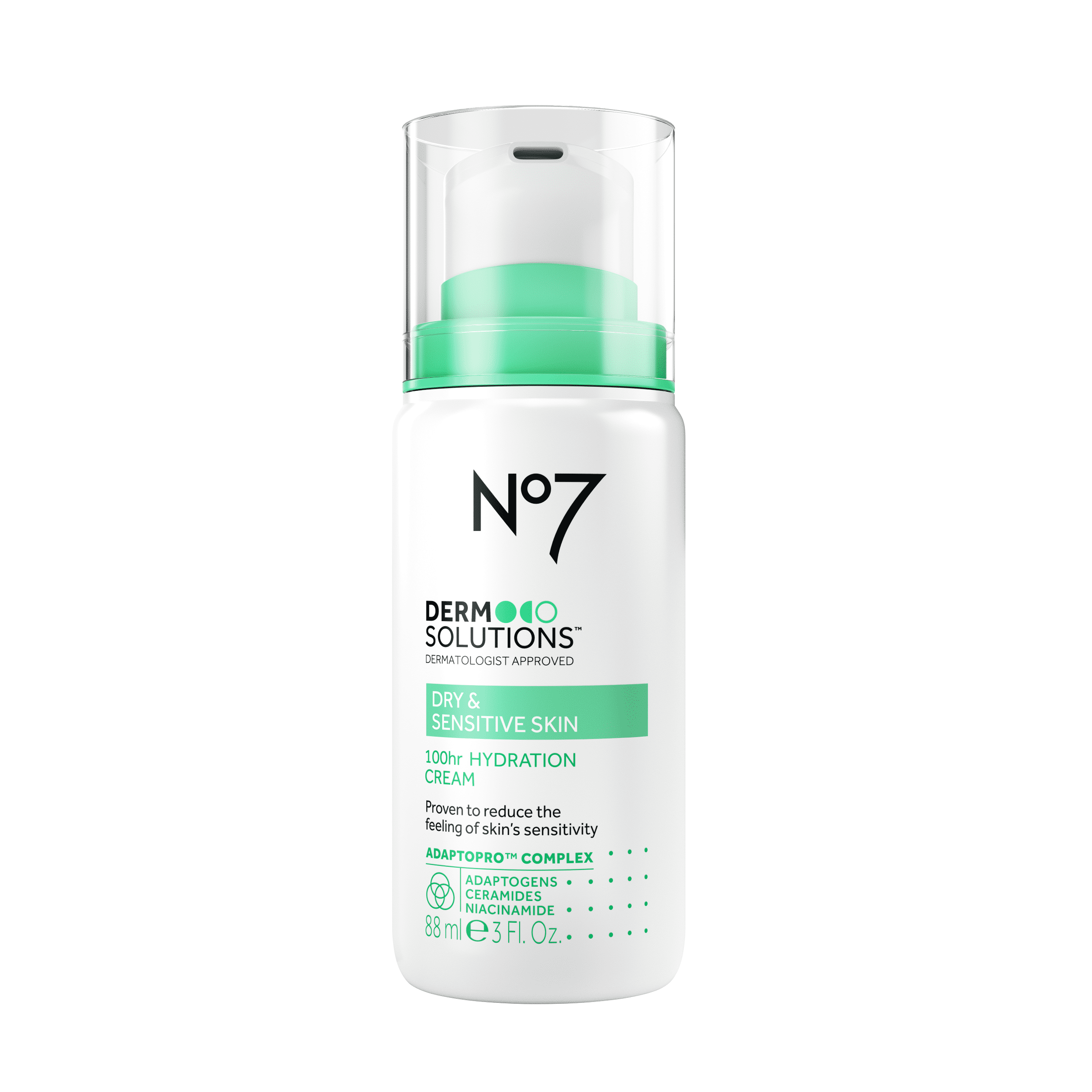 NO7 Hydrating Face Moisturizer 3oz for Normal to Dry Sensitive Skin ...