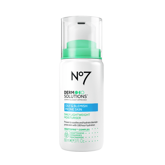 NO7 Derm Solutions Hydrating Facial Moisturizer for Normal to Oily ...