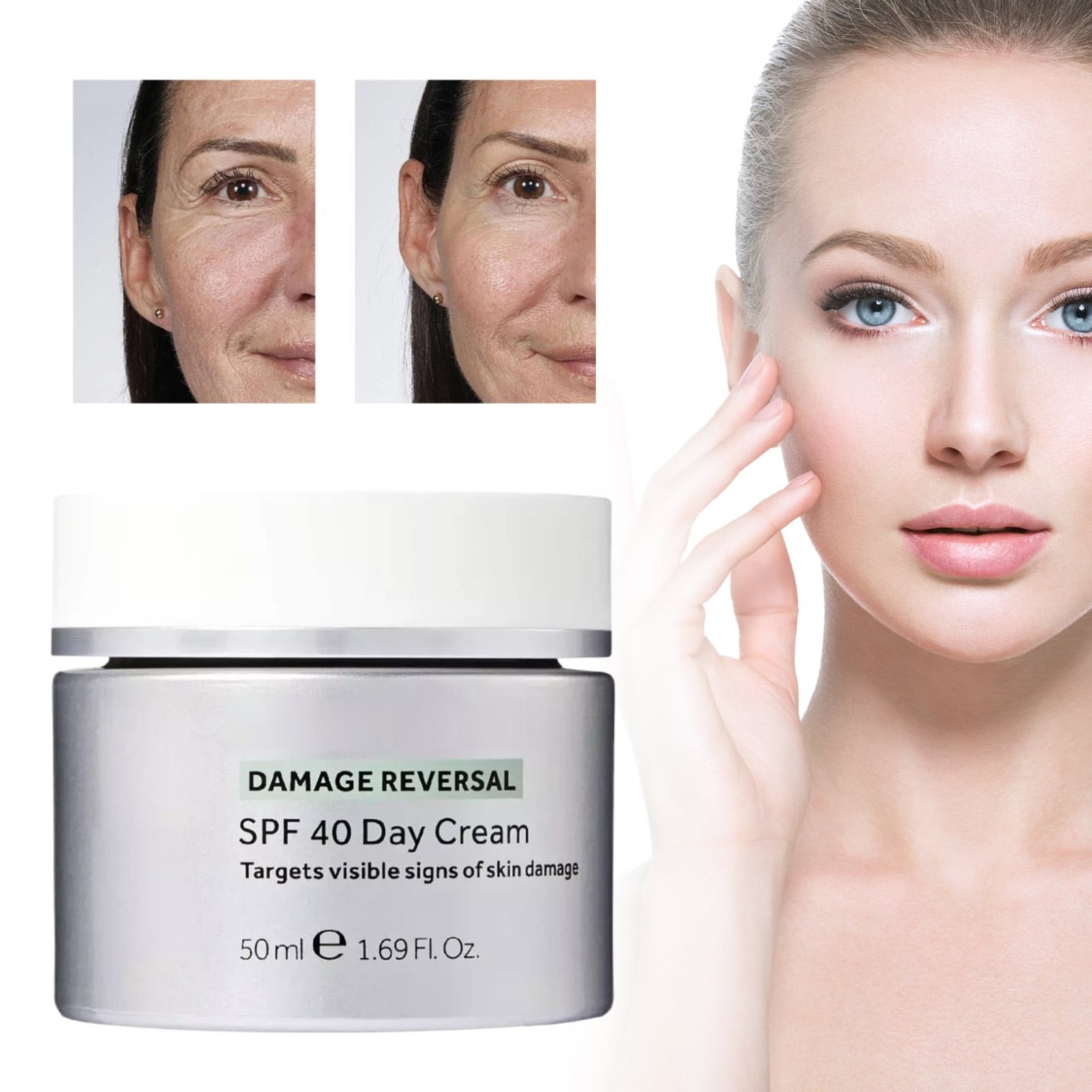 No7 Future Renew Damage Reversal Day Cream SPF 25 and Night Cream Duo ...