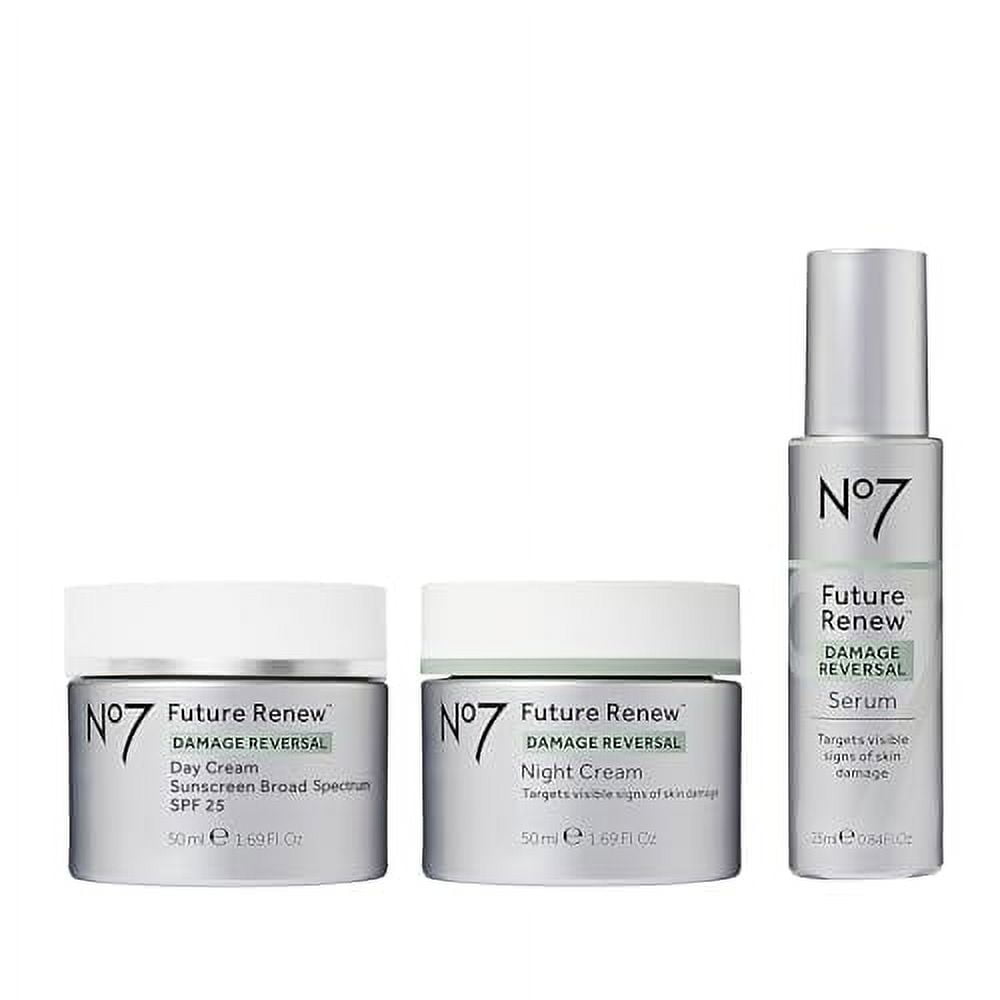 No7 Future Renew Damage Reversal Skincare Set - Anti Aging Face Serum ...