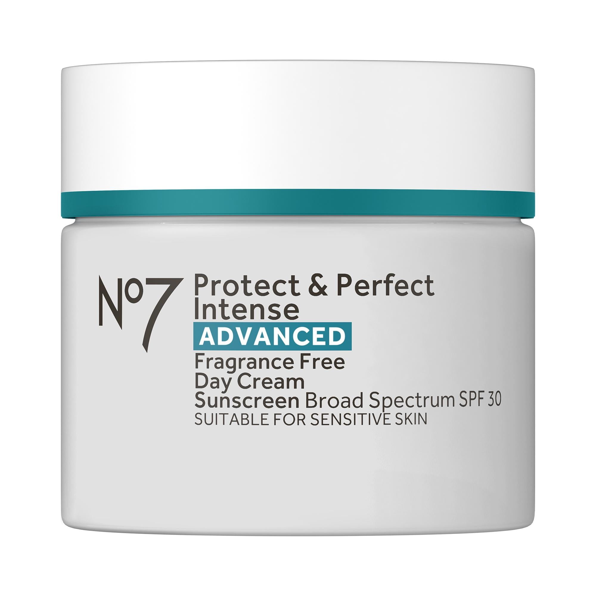 No7 Protect & Perfect Intense Advanced Fragrance Free Day Cream, All ...