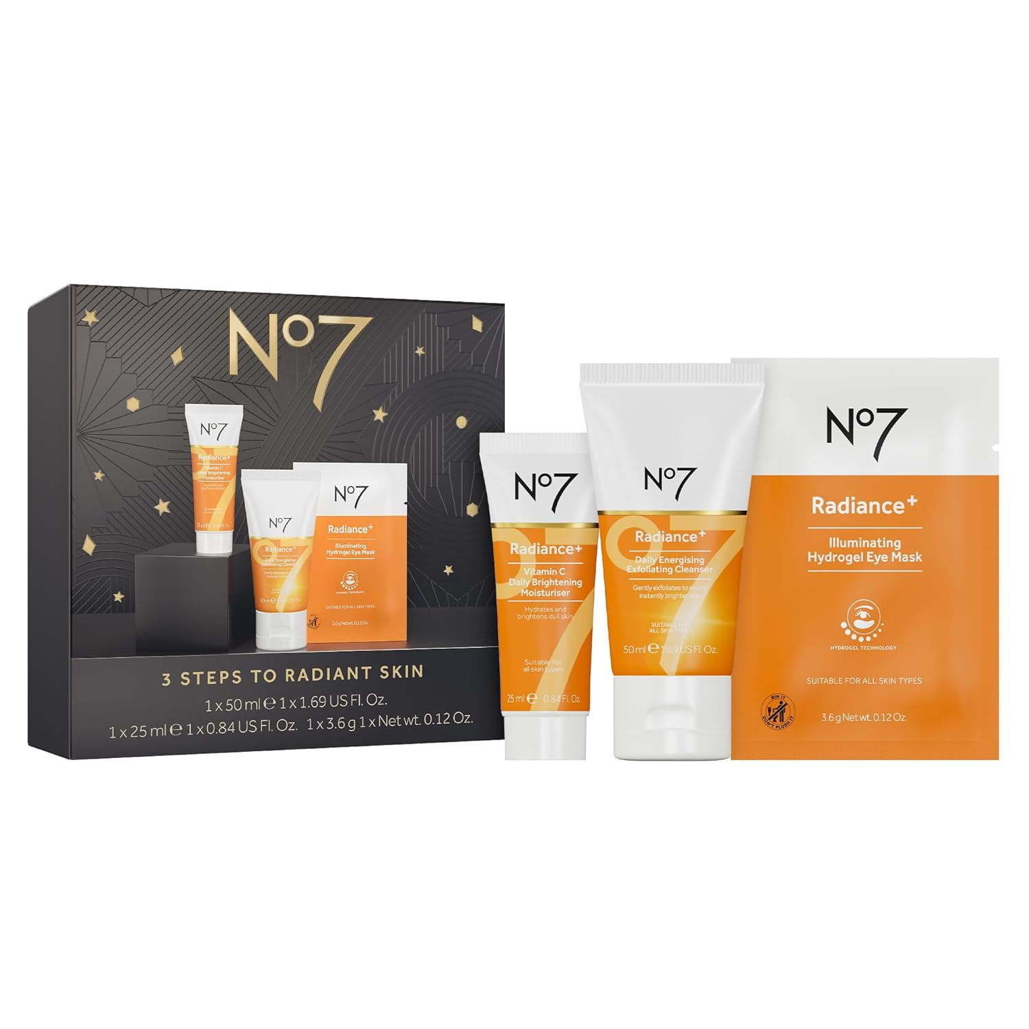 No7 Radiance Trio Gift Set - Walmart.com