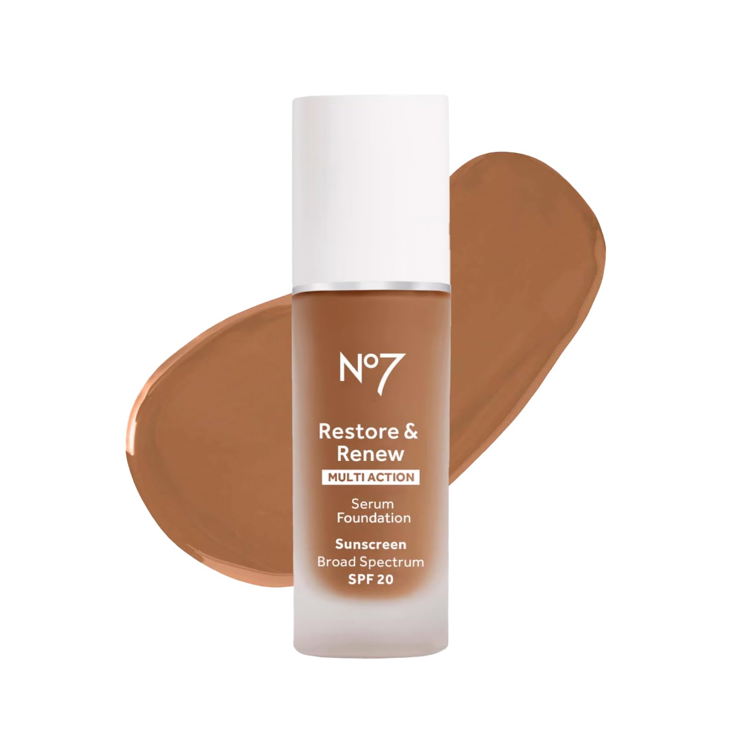 No7 Restore & Renew Multi Action Serum Foundation SPF 20 - 1.01 fl oz ...