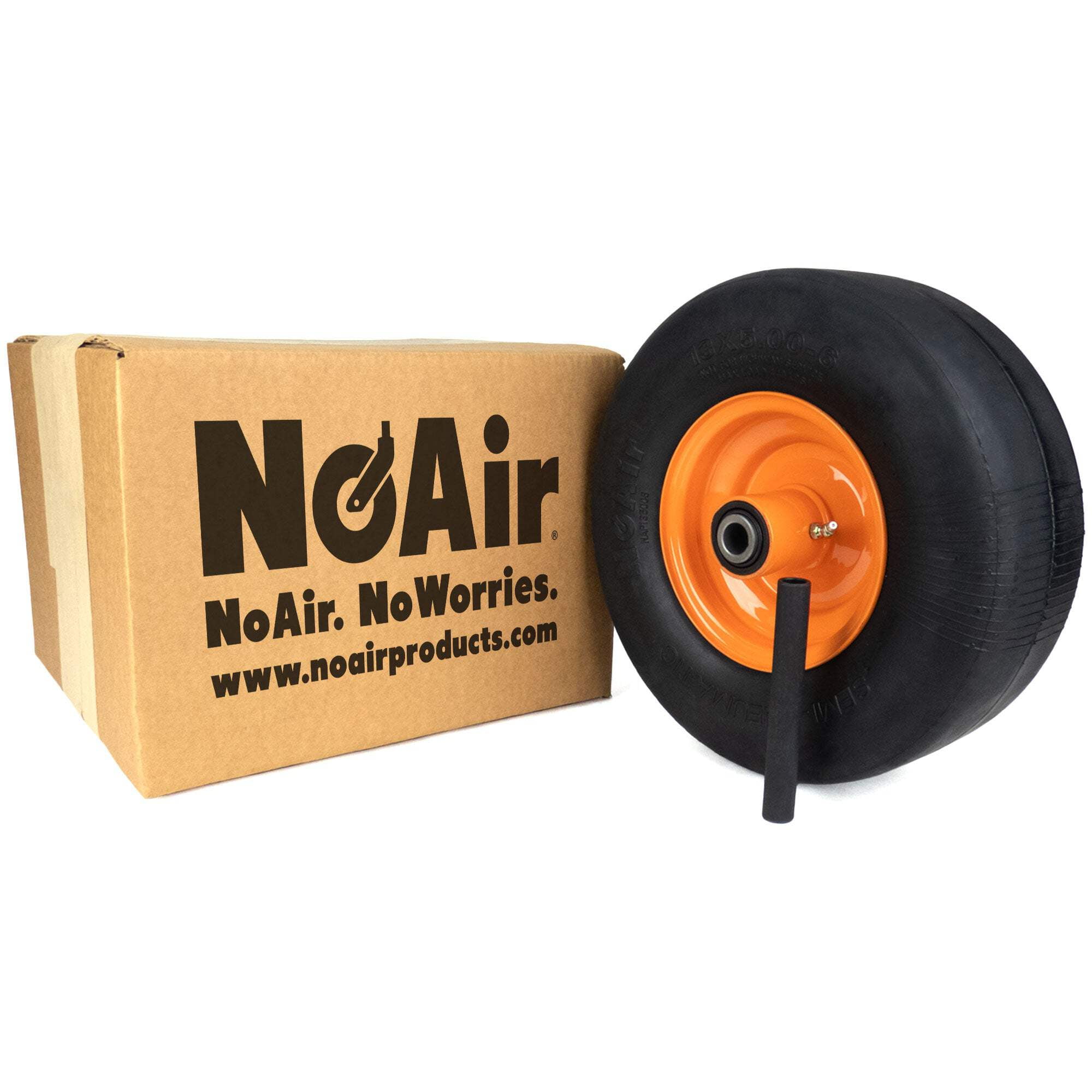 NoAir® (1) Flat Free Tire Assembly 13x5.00-6 Fits Scag 482503 9277 ...