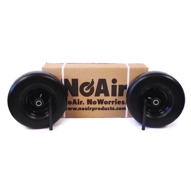 NoAir® (2) Bad Boy Flat Free Wheel Assemblies 13x6.50-6 022-3085-00 ...