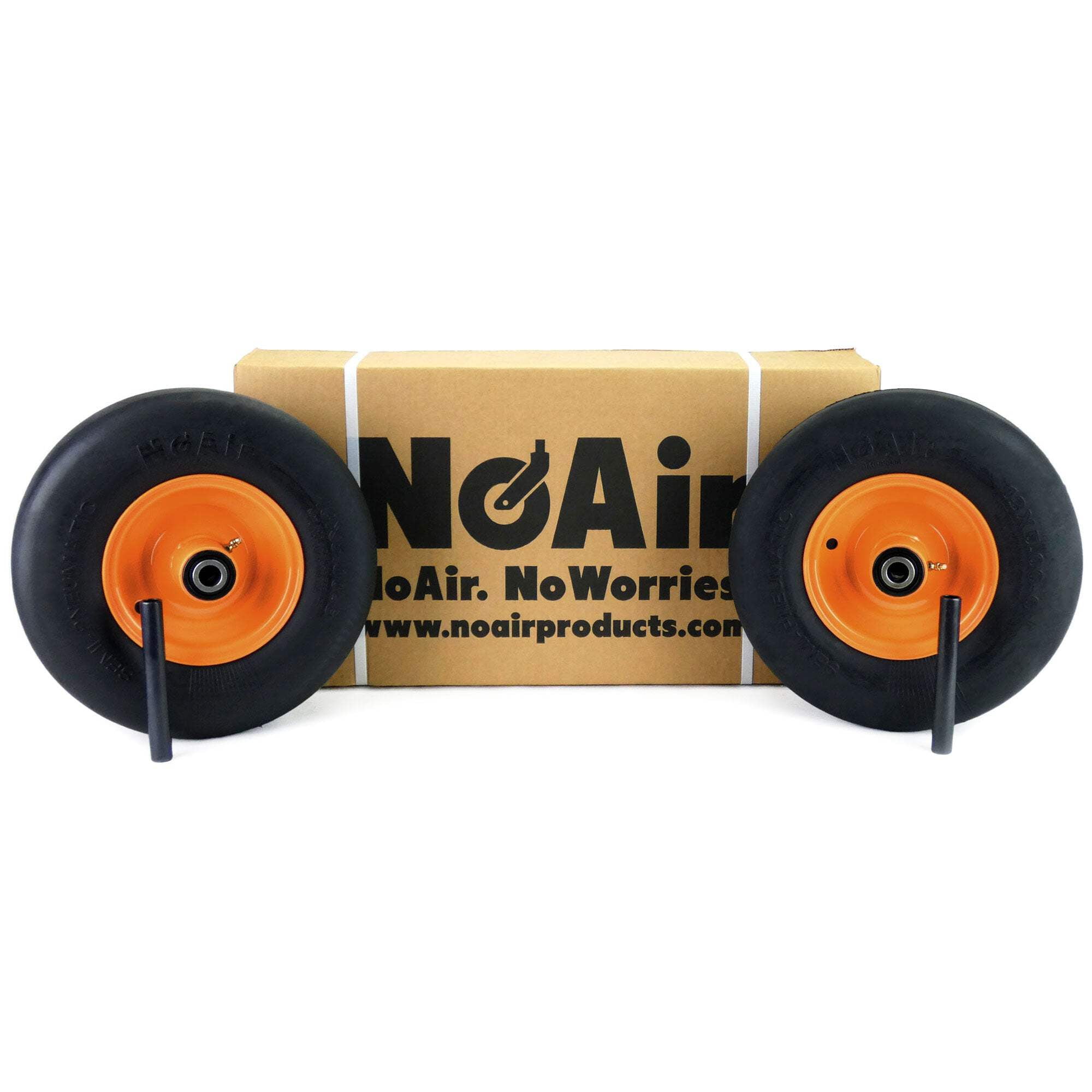NoAir® Scag Flat Free Wheel Assemblies 13x5.00-6 Tire Size, Replaces ...