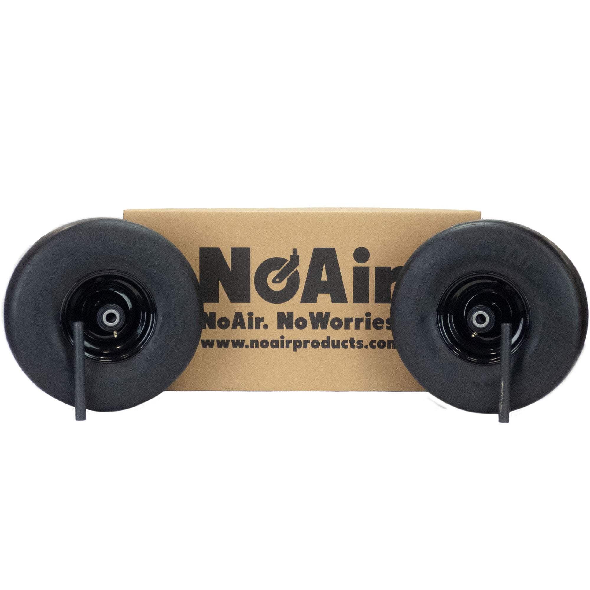 NoAir® (2) Flat Free Tire Assy 15x6.00-6 Fits Bad Boy Renegade and ...